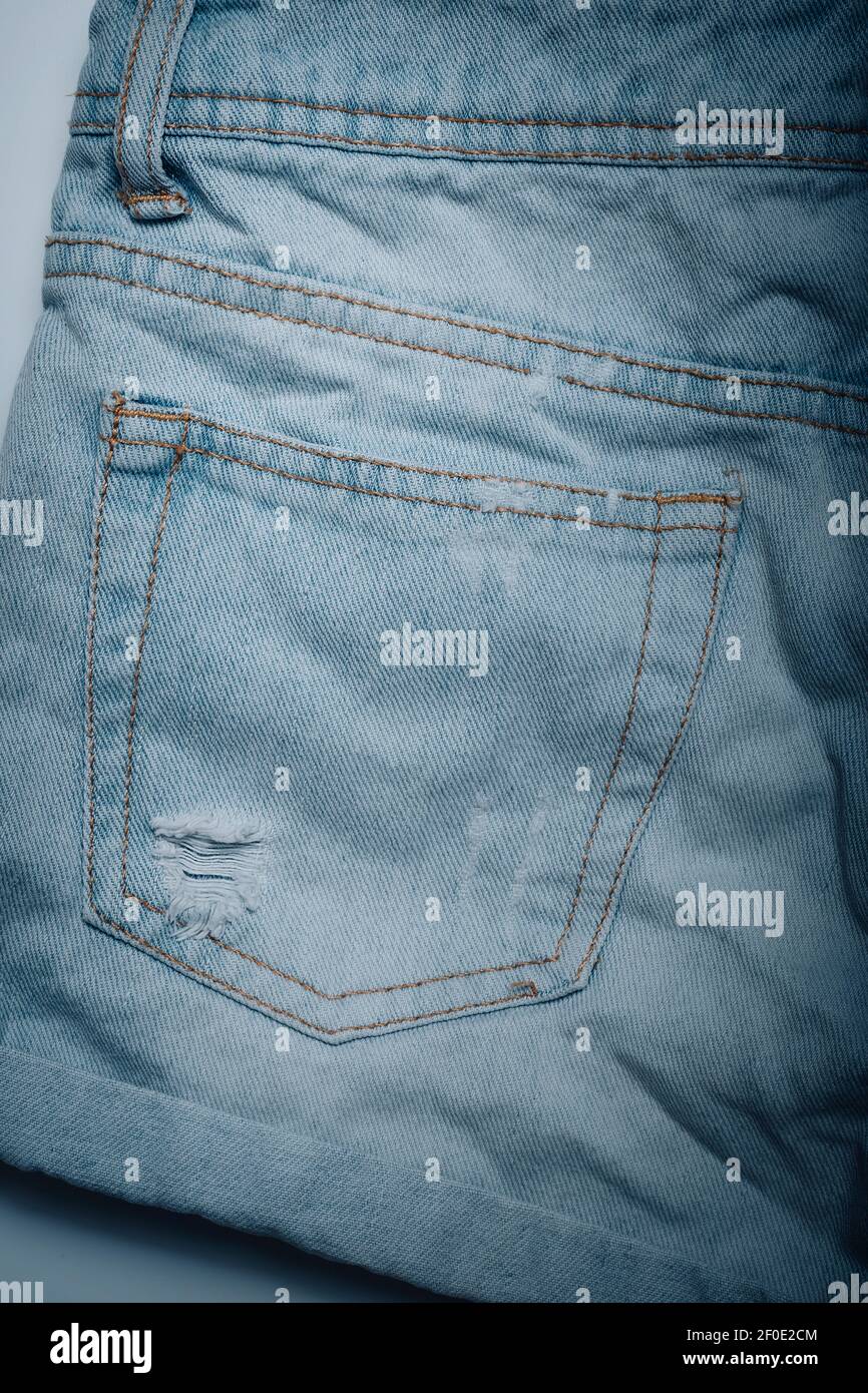 Blue jeans closeup texture background hi-res stock photography and ...