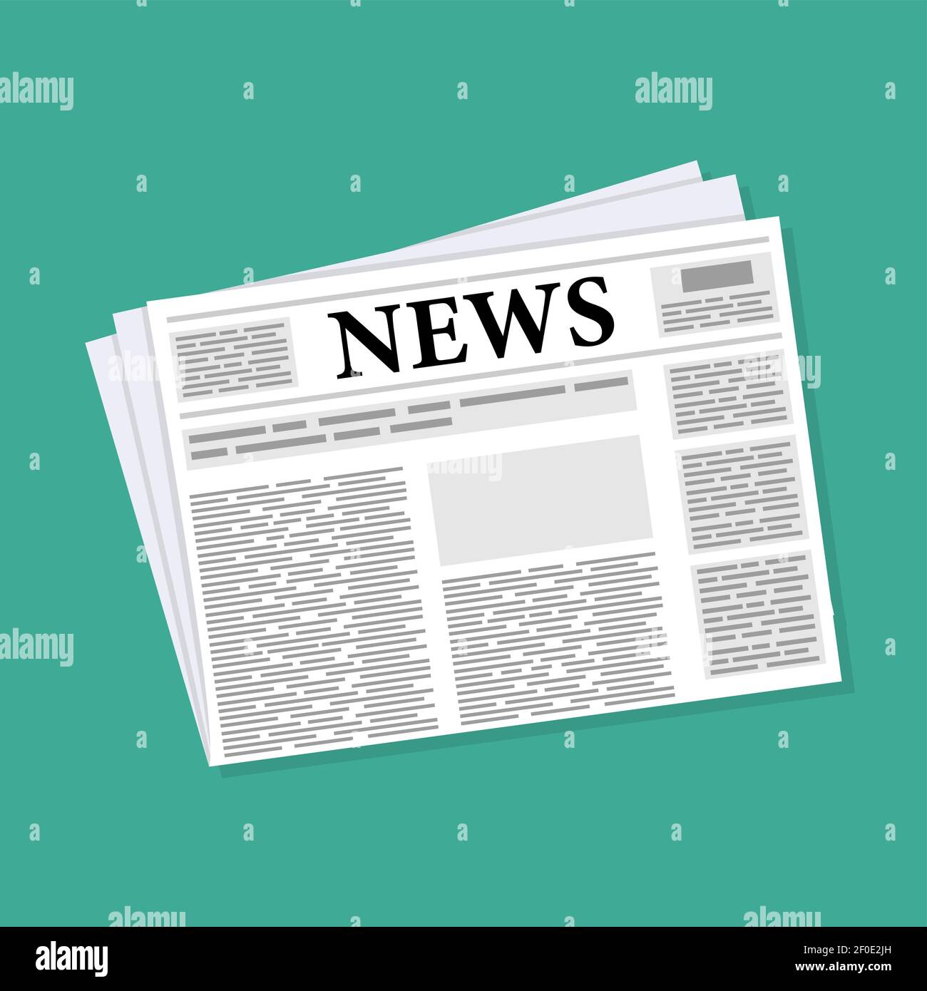 Article in vintage retro newspaper Stock Vector Images - Alamy