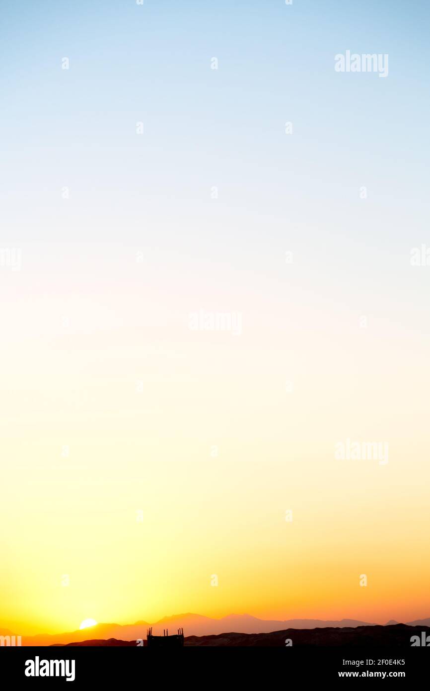 In oman sun falling down Stock Photo - Alamy