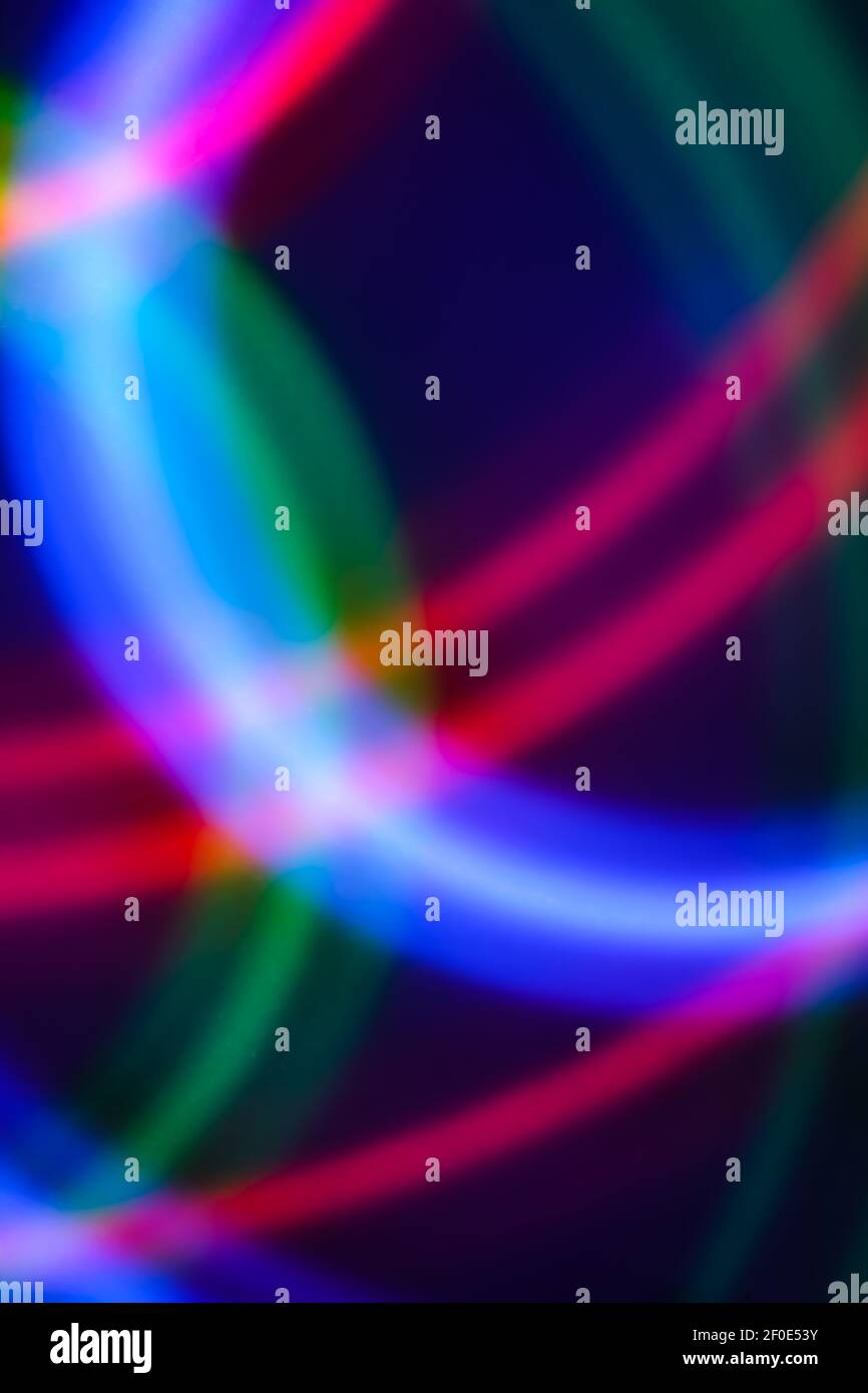 abstract soft motion light in the dark Stock Photo - Alamy