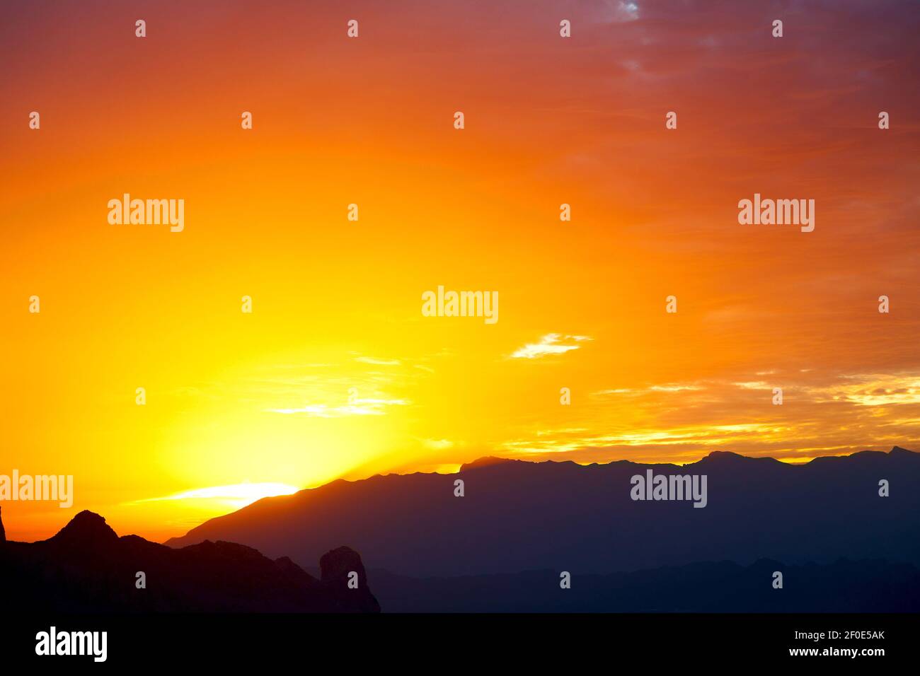 In oman sun falling down Stock Photo - Alamy