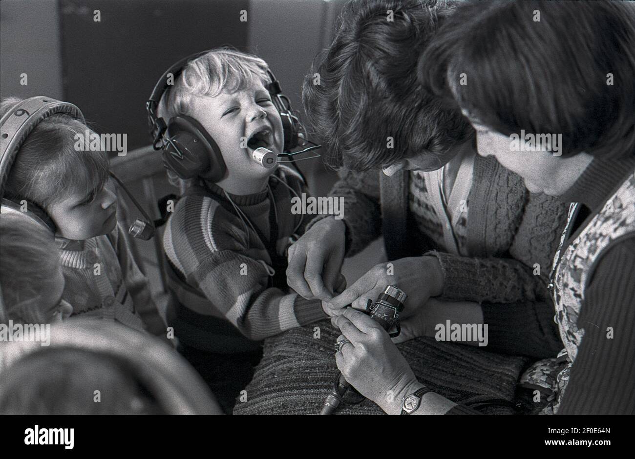 Partial Hearing Unit. Partially Hearing children being educated in ...