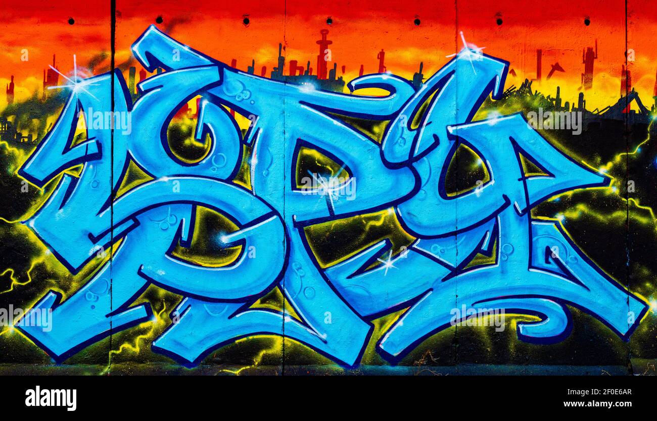 Berlin, Germany. Urban Culture, Graffiti & Street Art all over the city ...