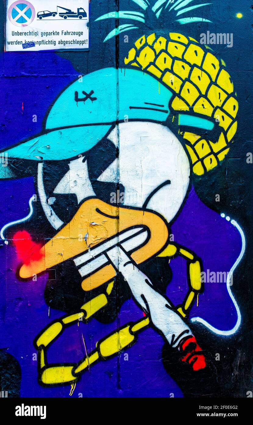 Berlin, Germany. Urban Culture, Graffiti & Street Art all over the city ...