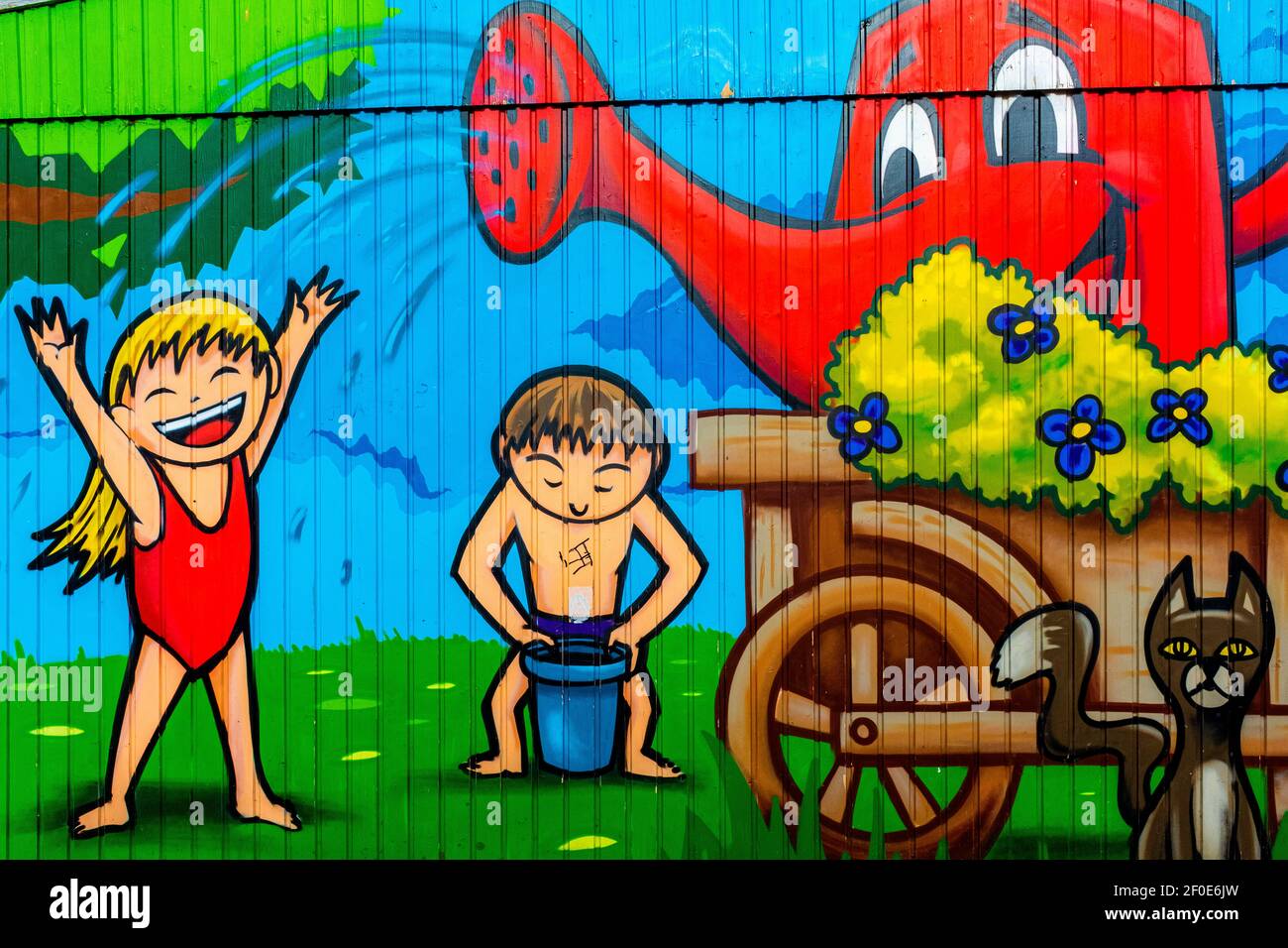 Berlin, Germany. Urban Culture, Graffiti & Street Art all over the city ...