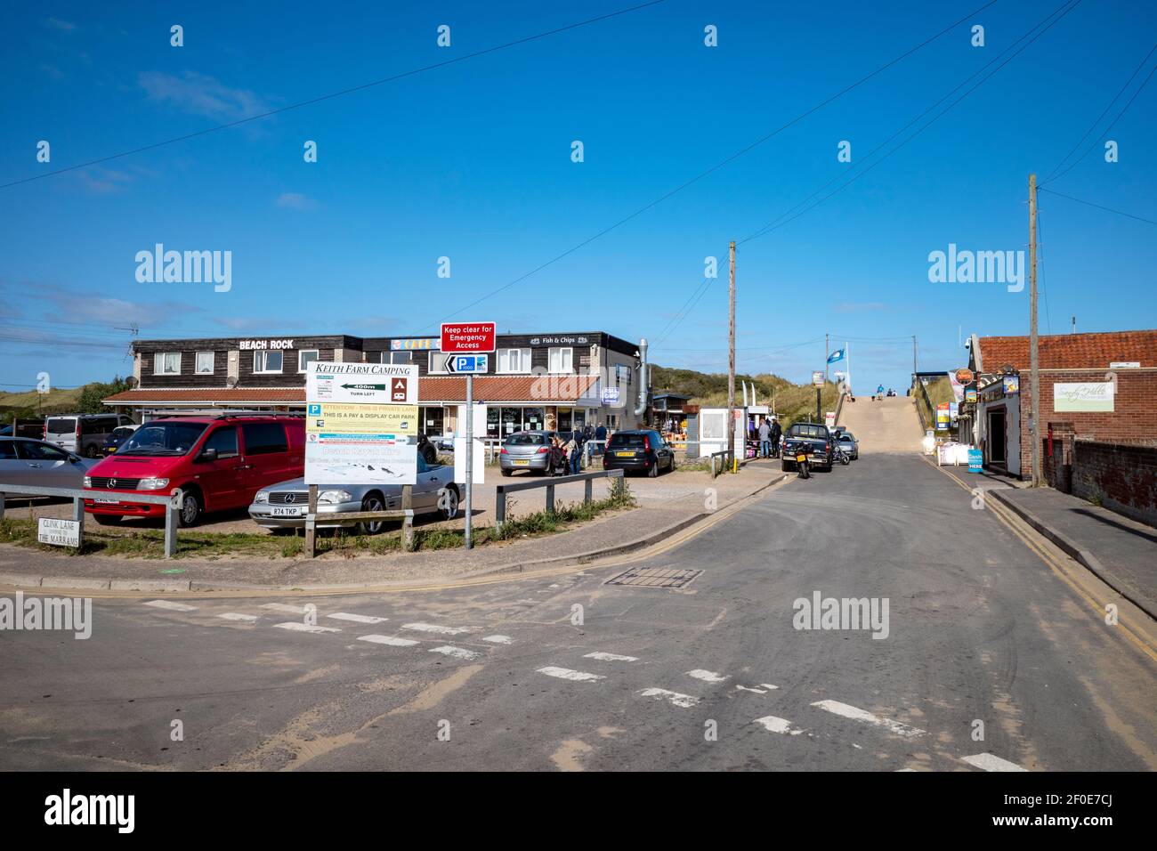 Sea Palling Norfolk UK Stock Photo - Alamy