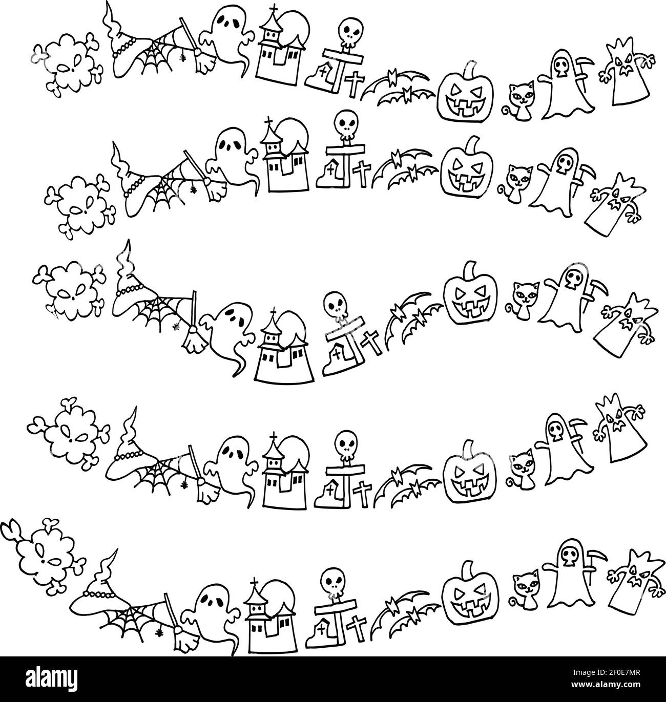 Black And White Christmas Border