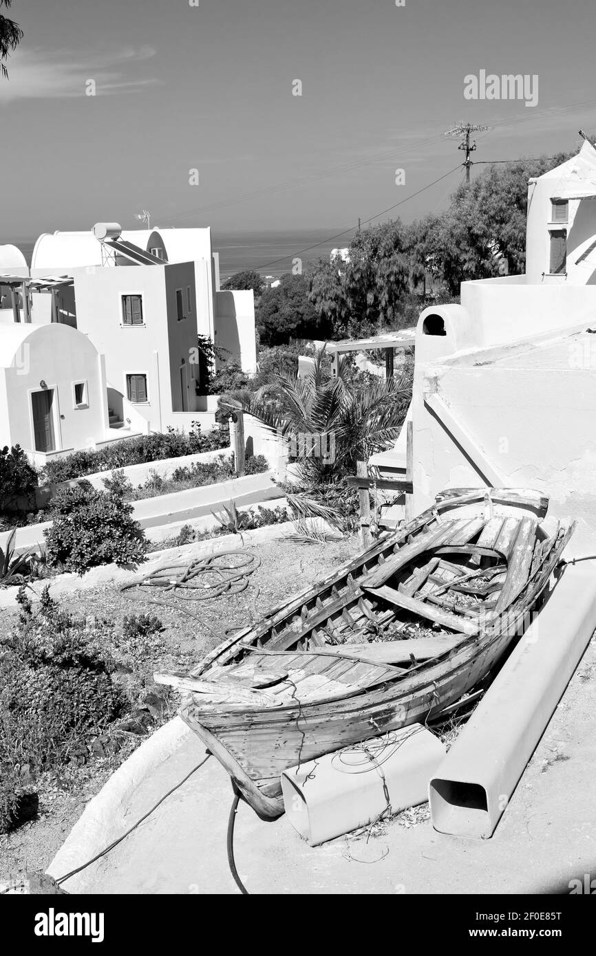 Summer resort boat house Black and White Stock Photos & Images - Alamy