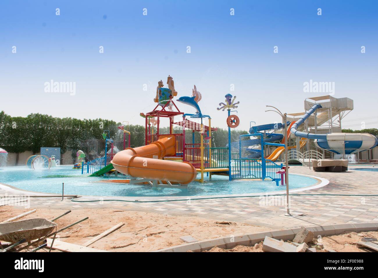 water park, Water slides, rides and slides realistic waterpark pool ...