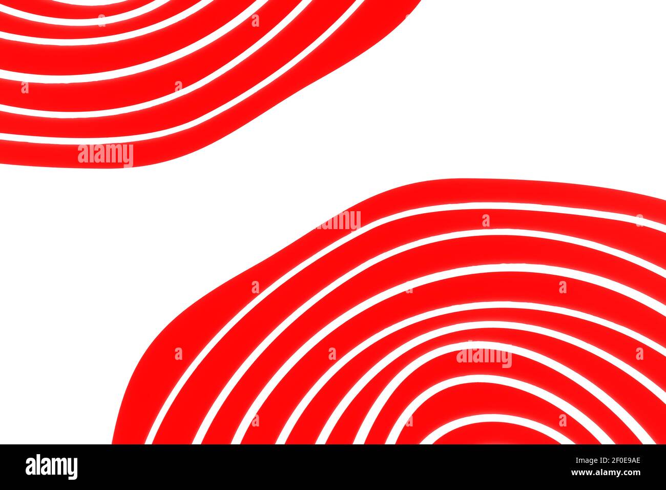 abstract red wave lines on white Stock Photo - Alamy