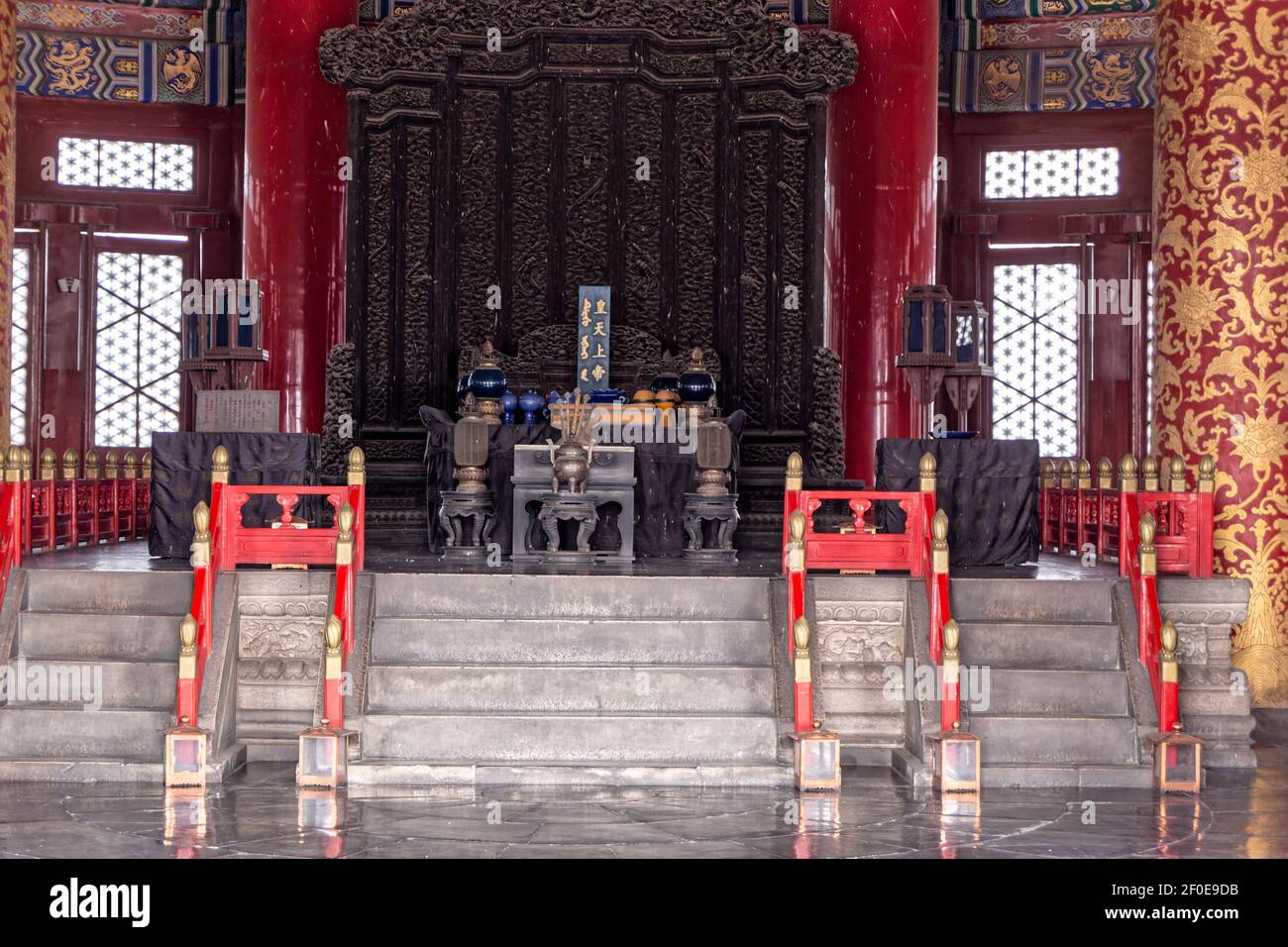 The temple of heaven inside hi-res stock photography and images - Alamy