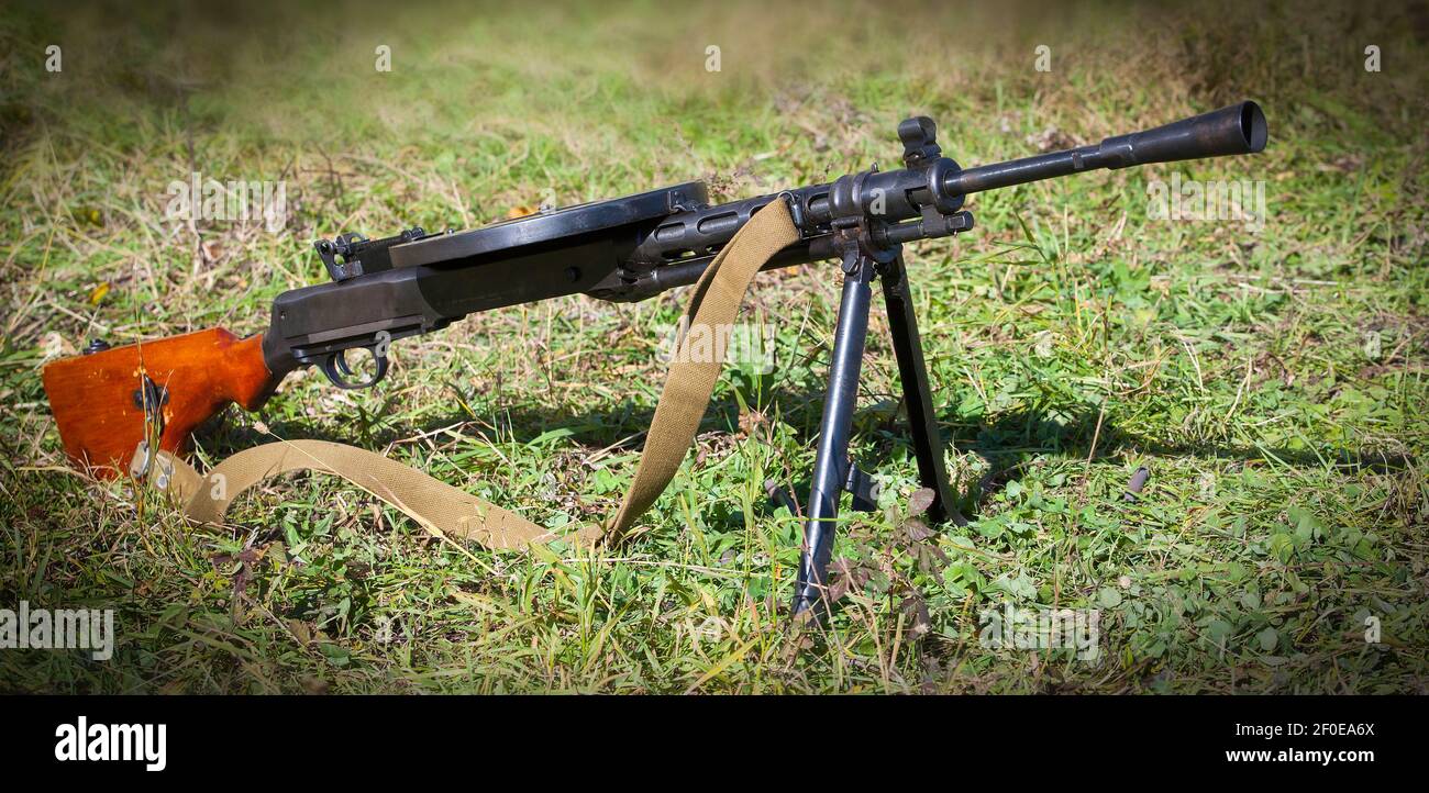 Soviet light machine gun hi-res stock photography and images - Alamy