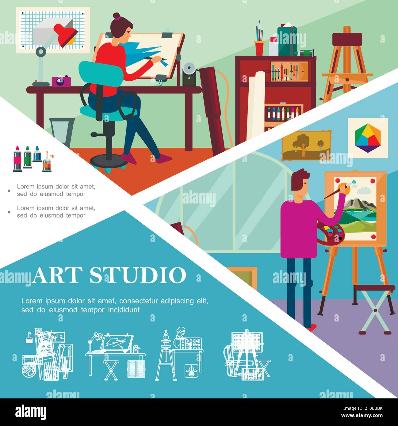 Art Studio Design Templates Nail Art Studio Logo Design Template