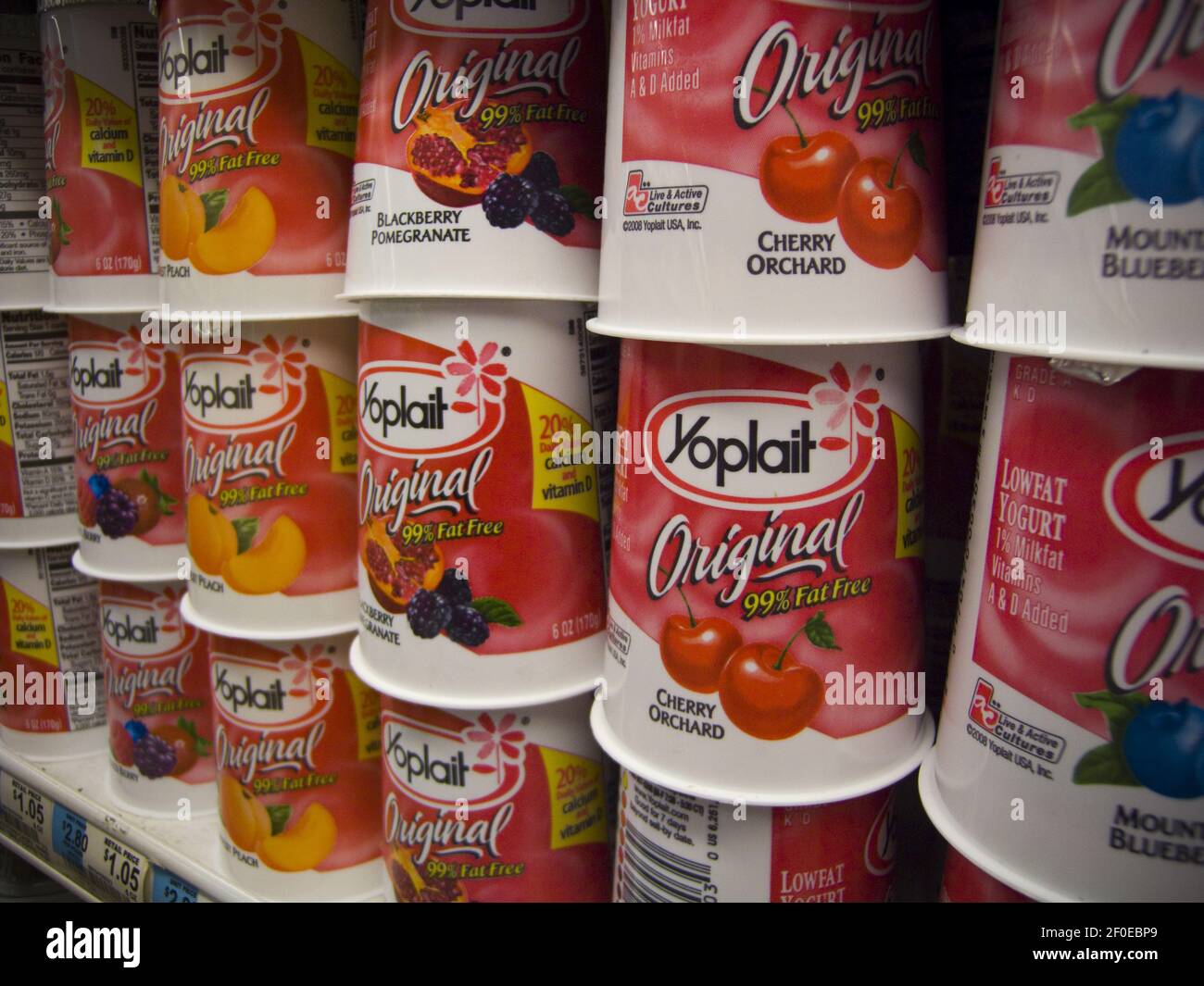 Yoplait Yogurt Container