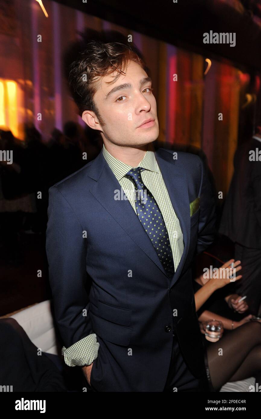Ed Westwick at Tommy Hilfiger 25th Anniversary Party Inside on ...