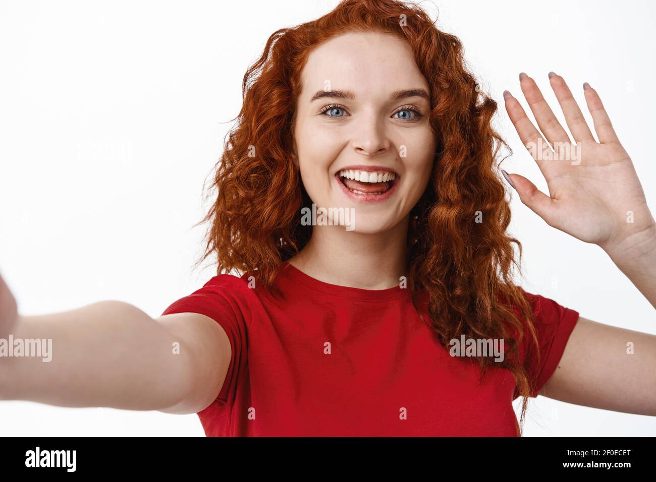 And selfie hi hi-res stock photography and images - Alamy