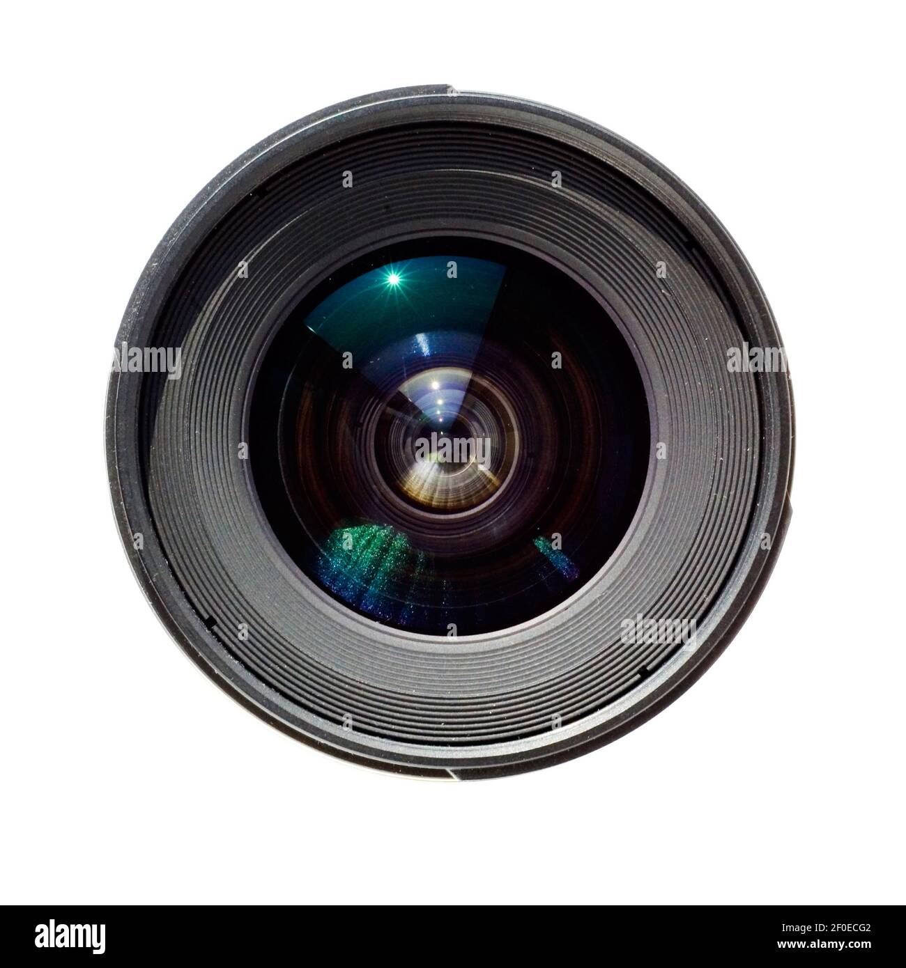 Camera Lens isolated on white Stock Photo - Alamy
