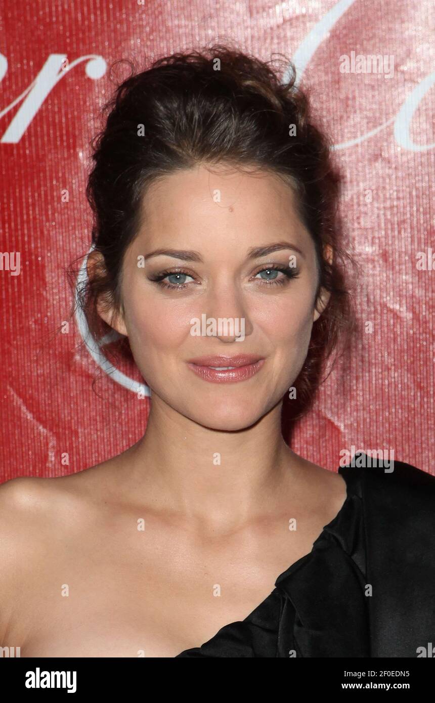 05 January 2010- Palm Springs, California- Actress Marion Cotillard ...