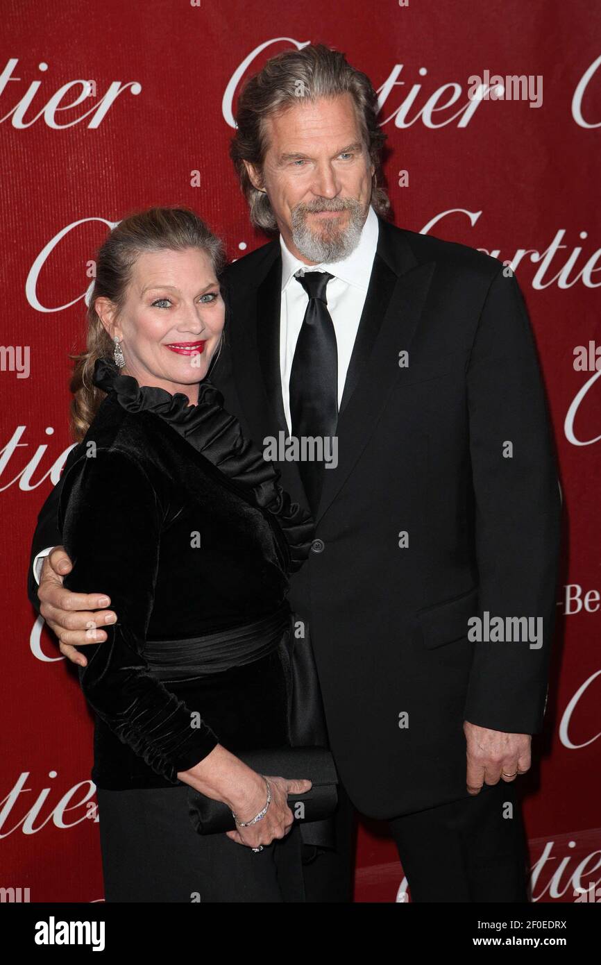 05 January 2010- Palm Springs, California- Susan Bridges and Jeff ...