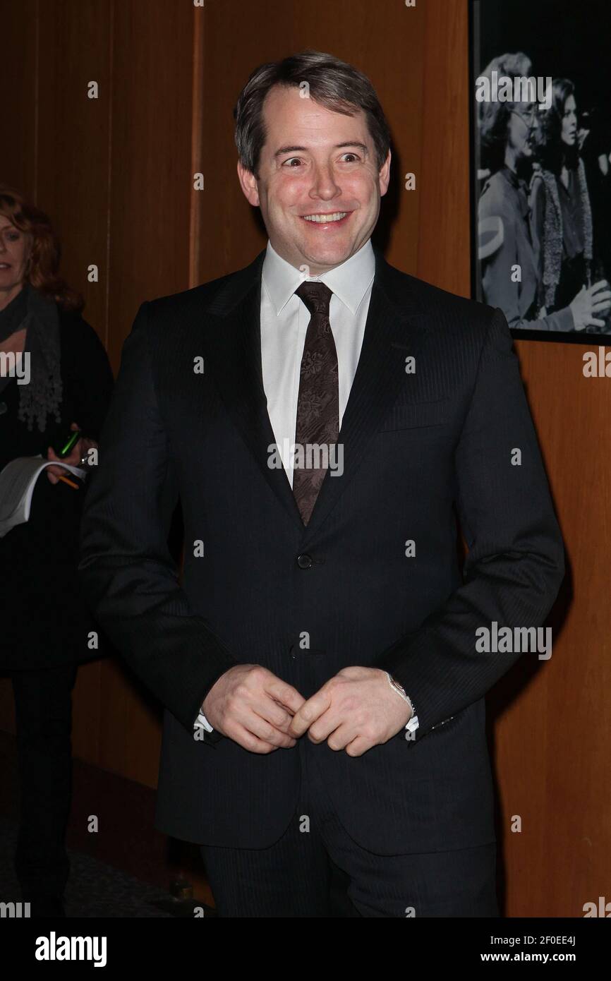07 January 2010- Los Angeles, California- Actor Matthew Broderick ...