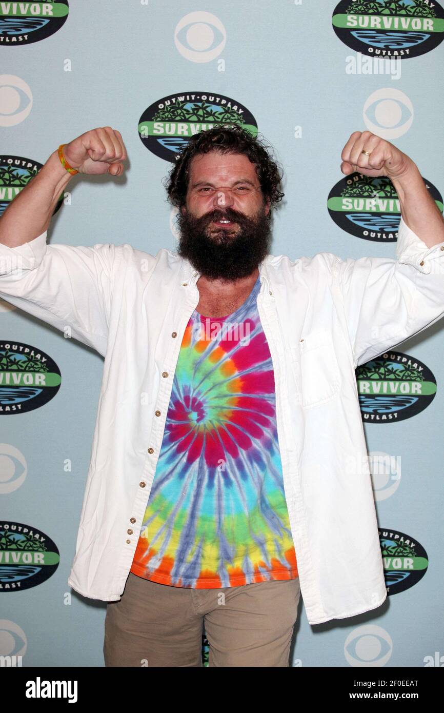 09 January 2010- Hollywood, California- Rupert Boneham arrives at the ...