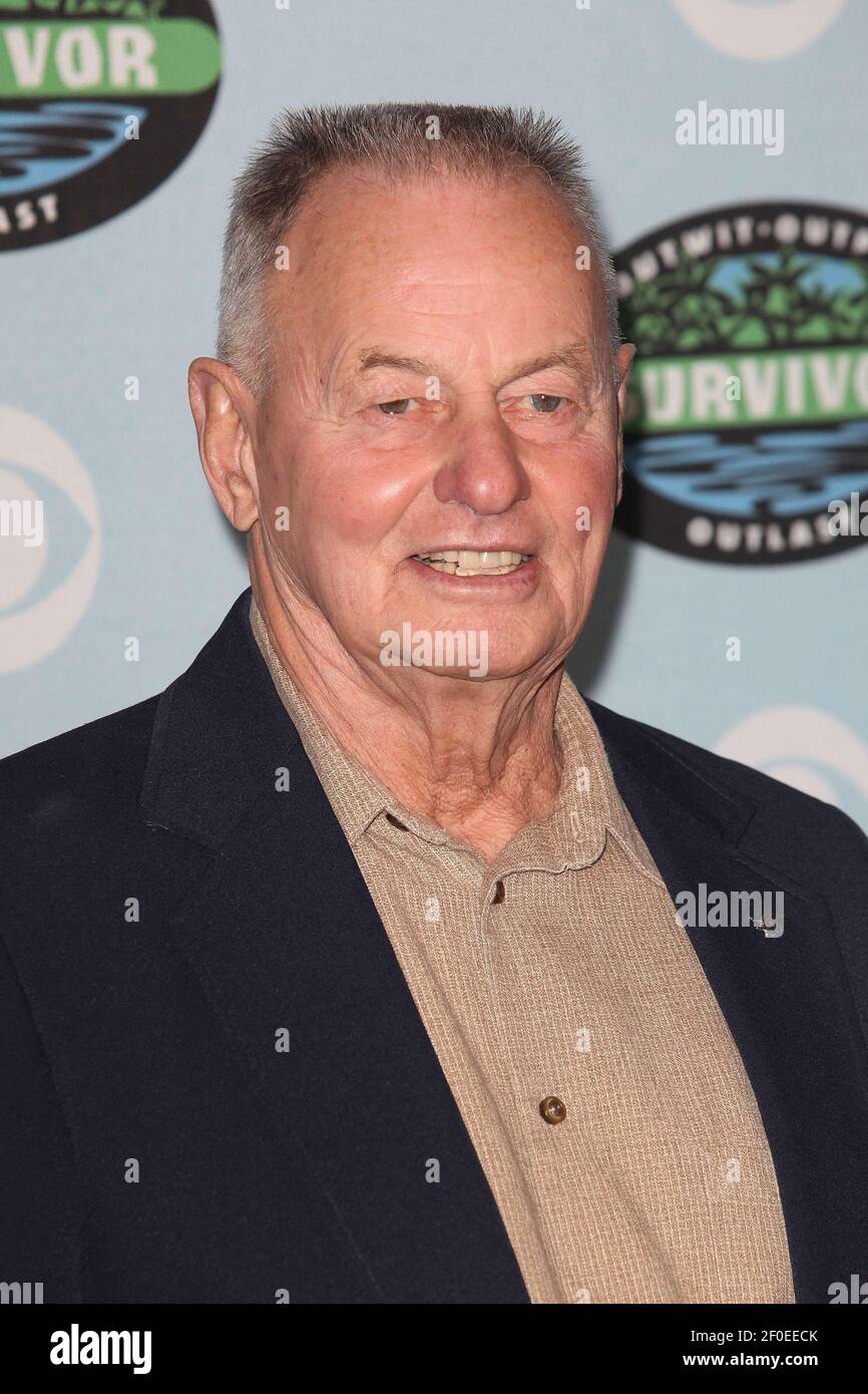09 January 2010- Hollywood, California- Rudy Boesch arrive at the ...