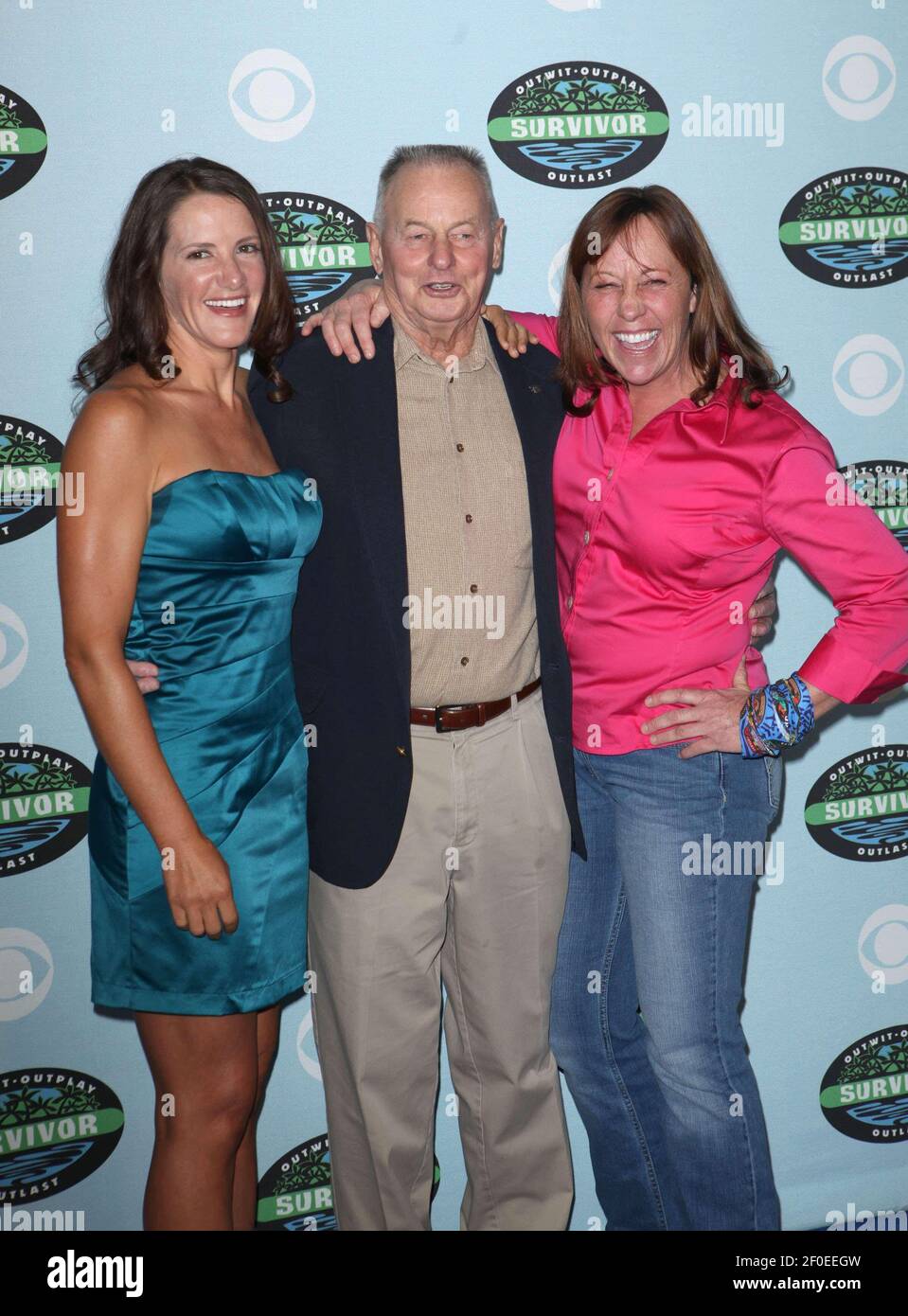 09 January 2010- Hollywood, California- Kelly Wiglesworth, Rudy Boesch ...