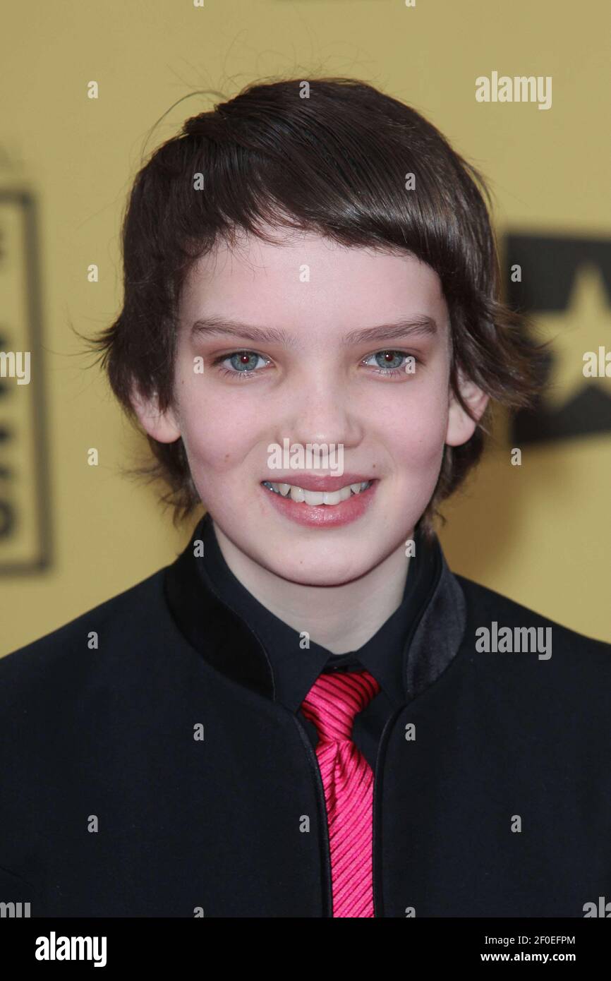 15 January 2010- Hollywood, California- Kodi Smit-McPhee arrives at the ...
