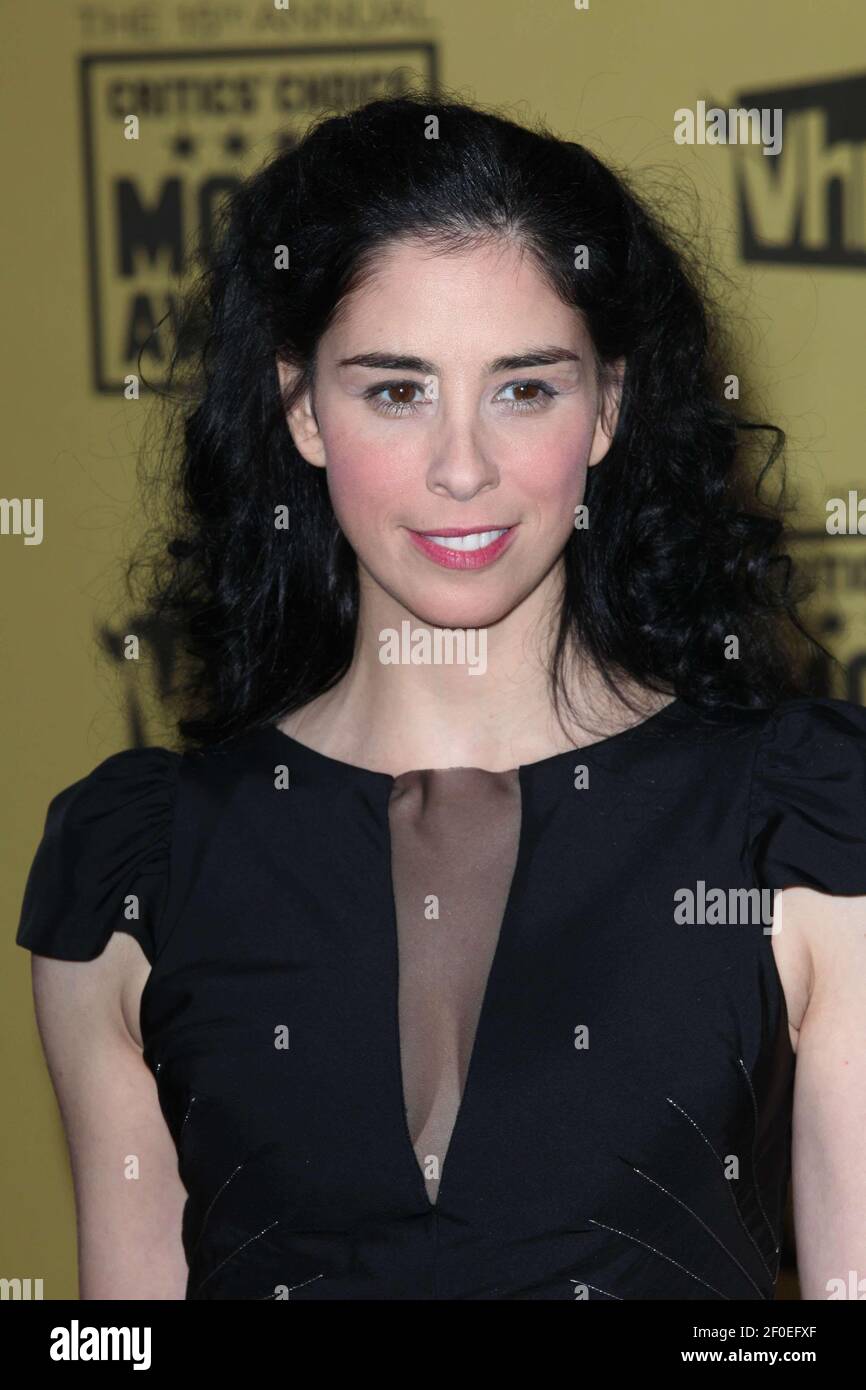 15 January 2010- Hollywood, California- Actress Sarah Silverman arrives ...