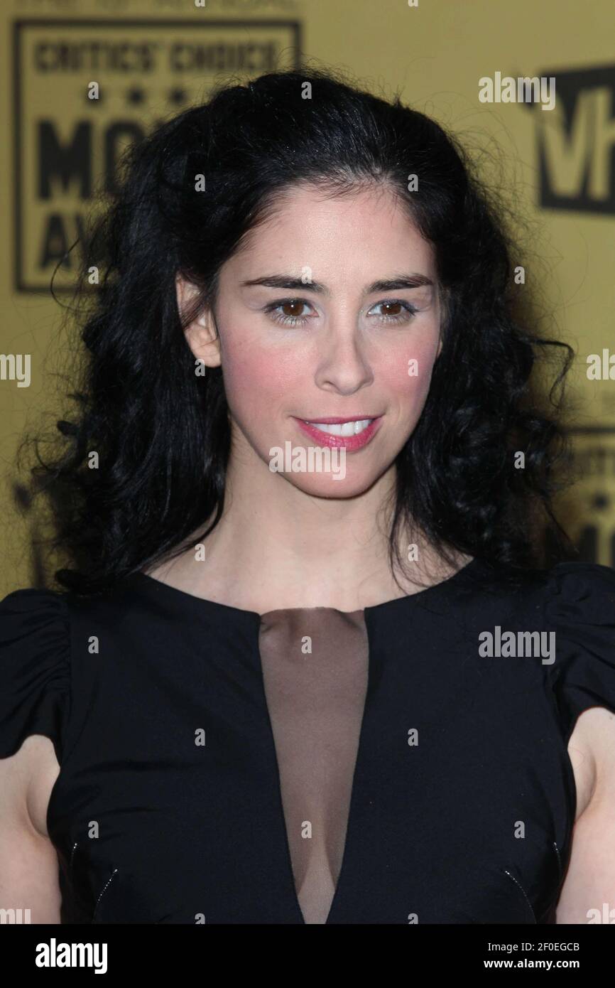 15 January 2010- Hollywood, California- Actress Sarah Silverman arrives ...