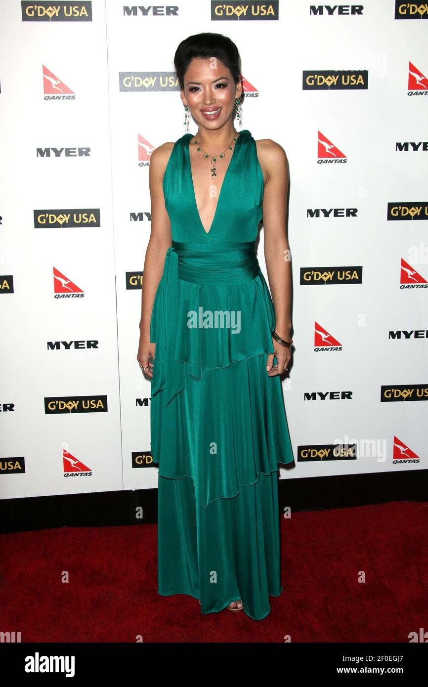 16 January 2010- Hollywood, California- Actress Stephanie Jacobsen ...