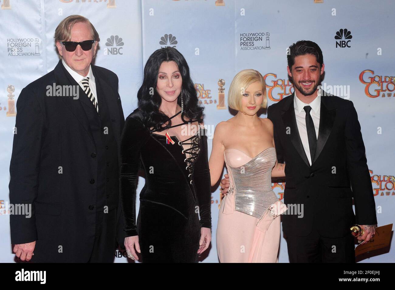 T-Bone Burnett, Ryan Bingham Cher and Christina Aguilera. 17 January ...