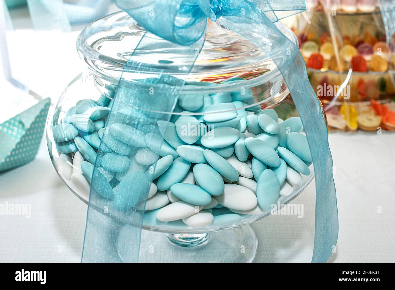 Candy with Colored Glaze, Photography of Sweets Stock Photo - Alamy
