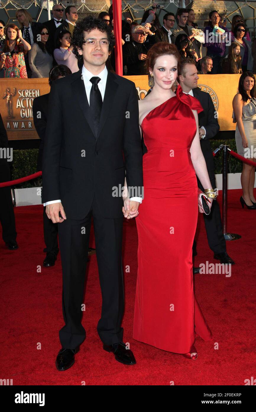 23 January 2010- Los Angeles, California- Christina Hendricks arrives ...