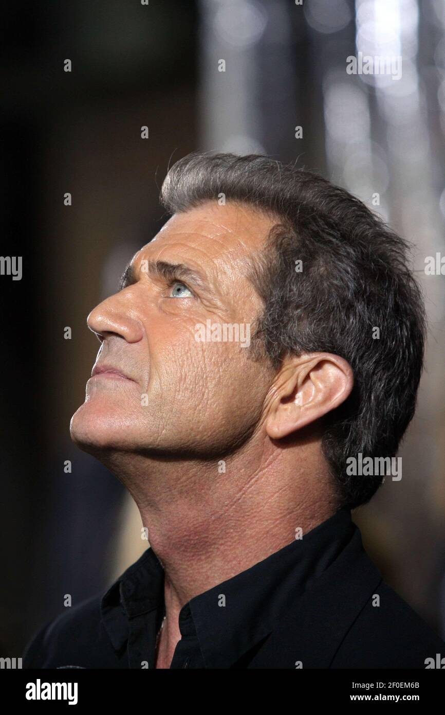 26 January 2010- Hollywood, California- Actor Mel Gibson arrives at the ...