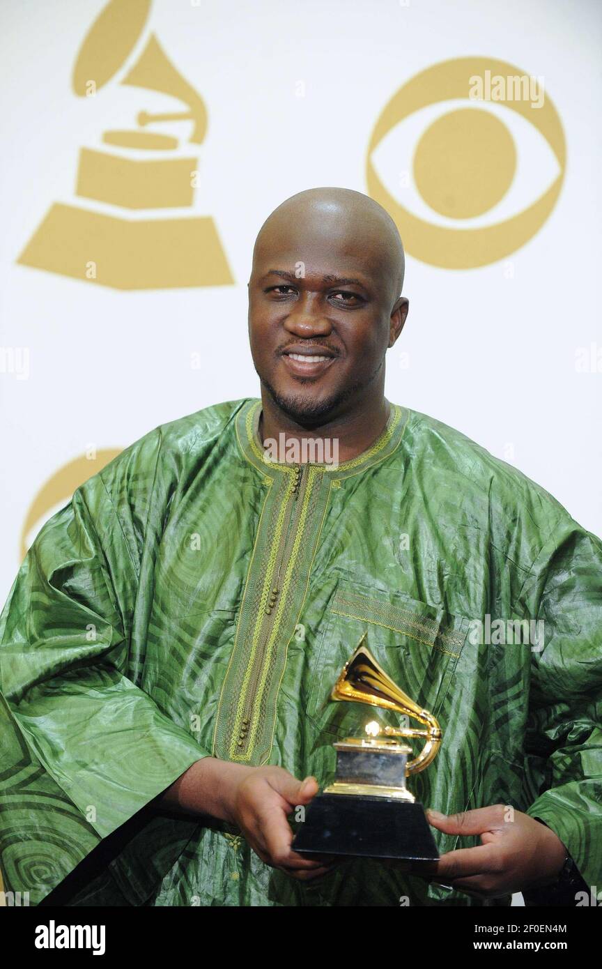 Douga Mansa. 31 January 2010, Los Angeles, CA. 52nd Annual Grammy Awards - Early Press Room held ...