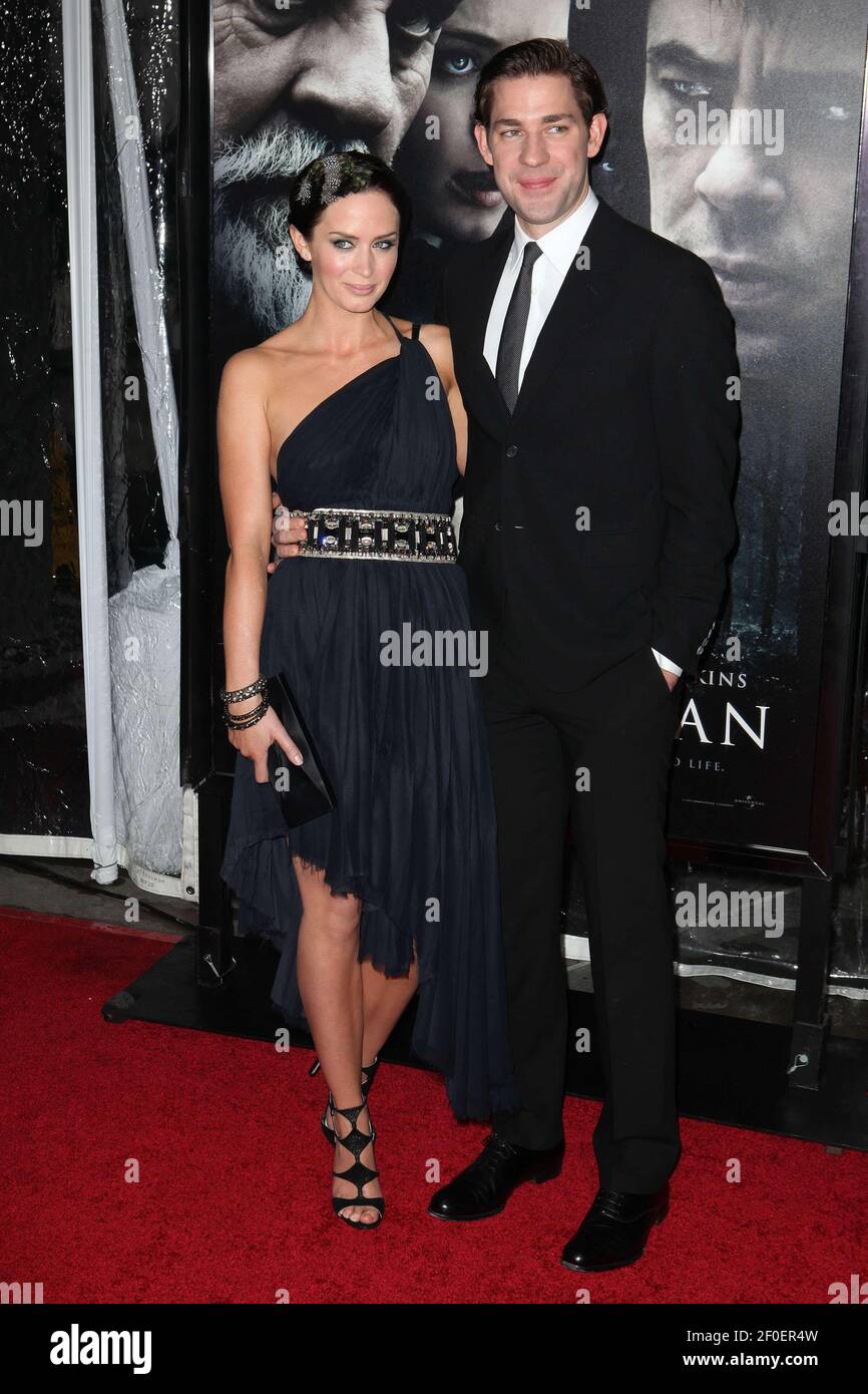 09 February 2010- Hollywood, California- Actors Emily Blunt and John ...