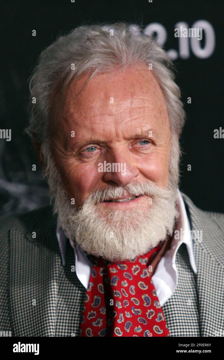 09 February 2010- Hollywood, California- Actor Anthony Hopkins arrives ...