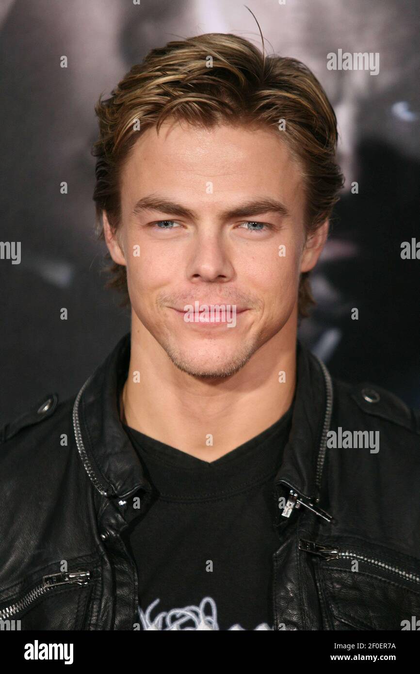 09 February 2010- Hollywood, California- Derek Hough arrives to the ...