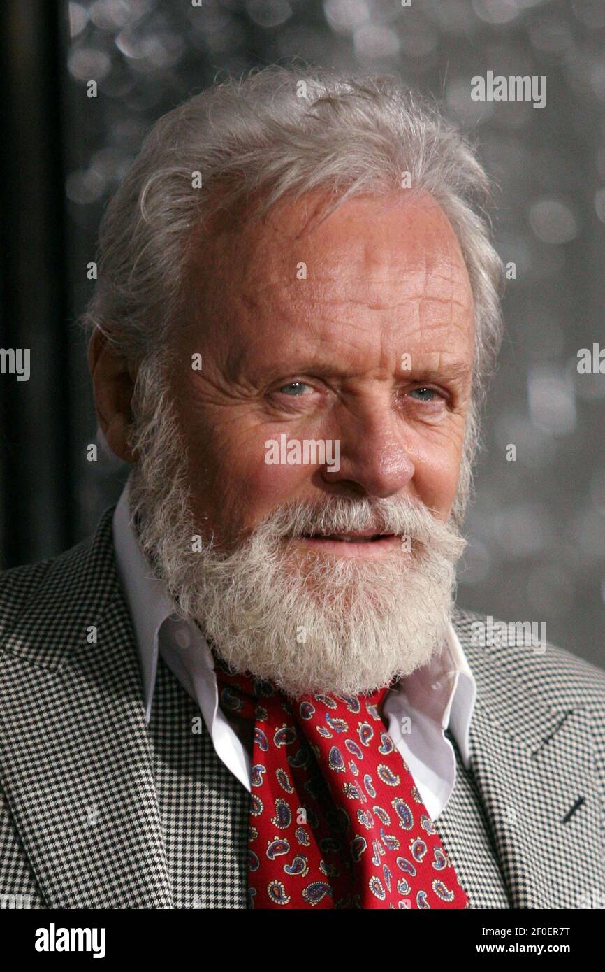 09 February 2010- Hollywood, California- Actor Anthony Hopkins arrives ...