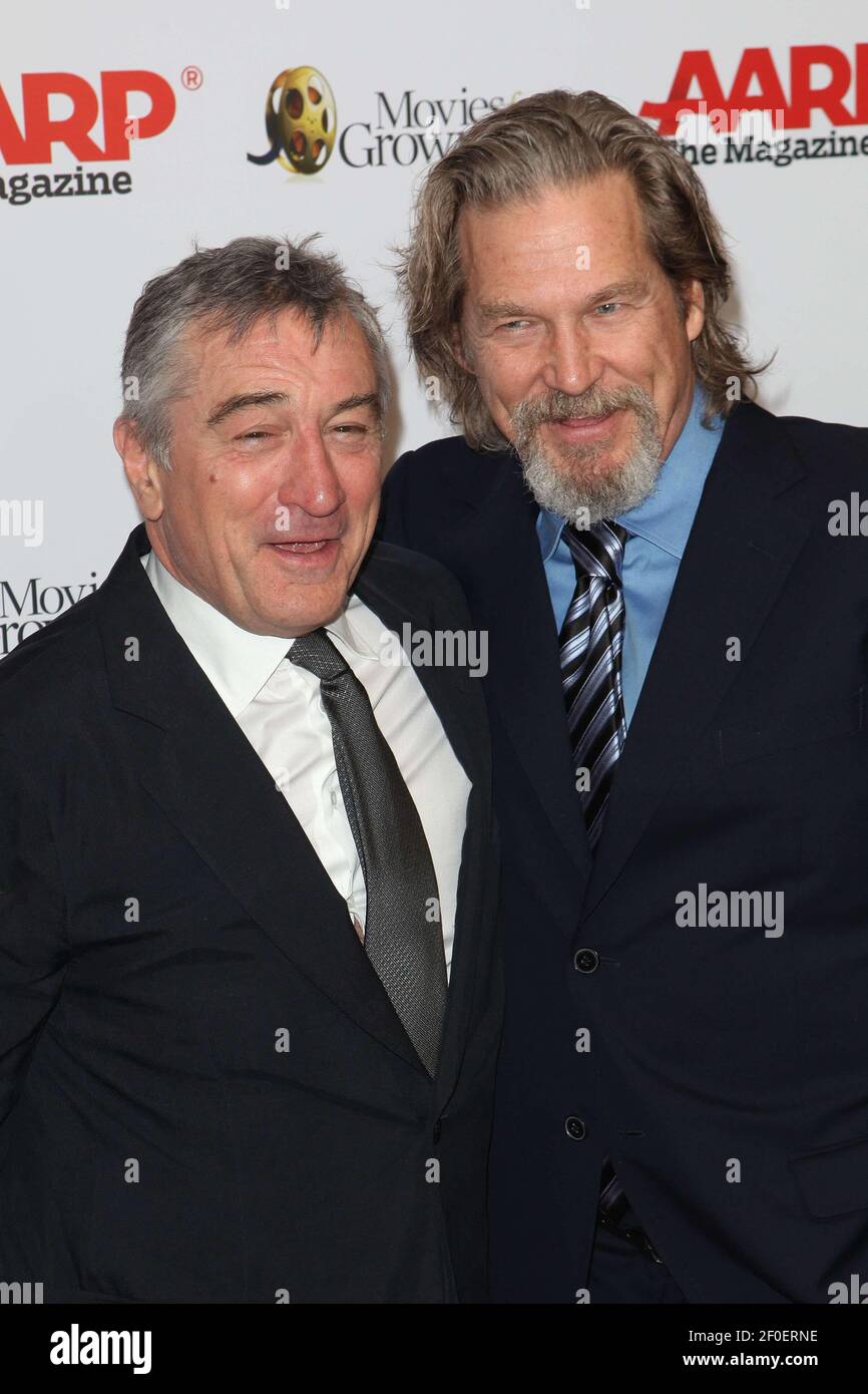 16 February 2010- Beverly Hills, California- Actors Robert De Niro and ...