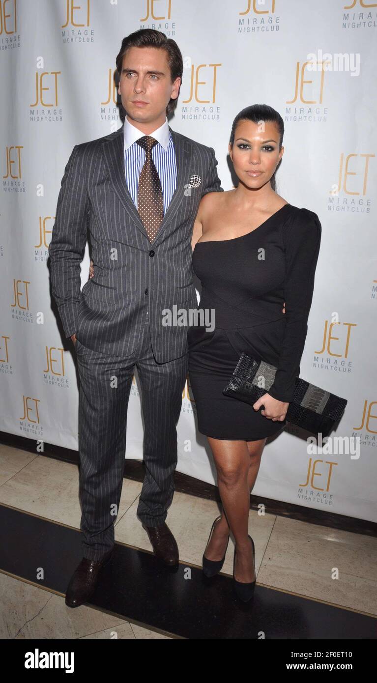19 February 2010 - Las Vegas, NV - Kourtney Kardashian and Scott Disick ...