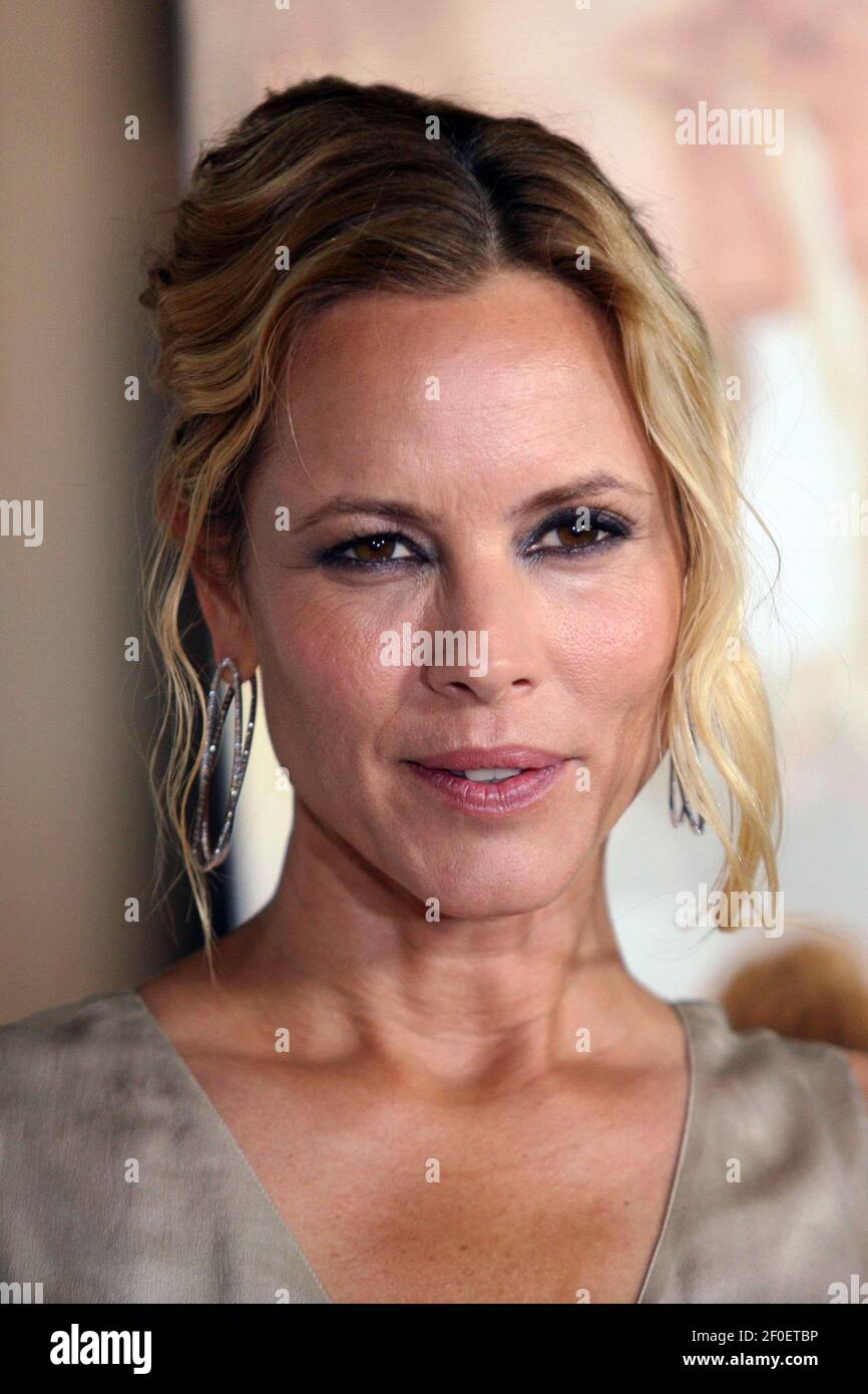 18 February 2010- Los Angeles, California- Actress Maria Bello arrives ...