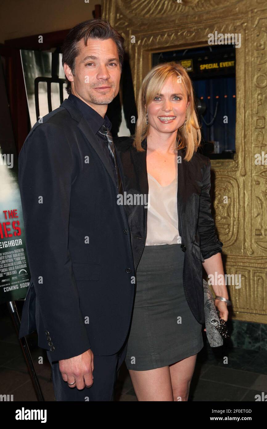 23 February 2010- Los Angeles, California- Actors Radha Mitchell and ...