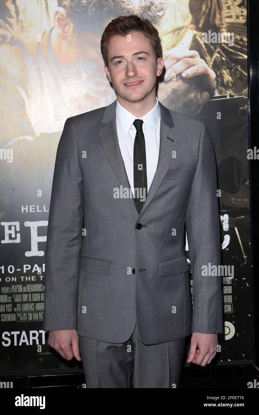 24 February 2010- Hollywood, California- Actor Joe Mazzello arrives at ...