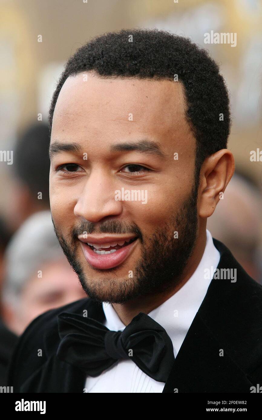 26 February 2010- Los Angeles, California- Musician John Legend arrives ...