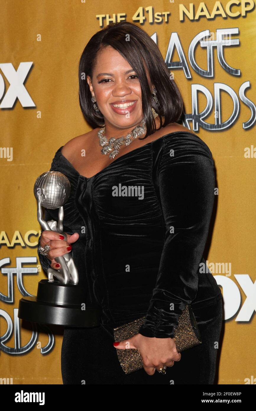 26 February 2010- Los Angeles, California- Chandra Wilson poses ...