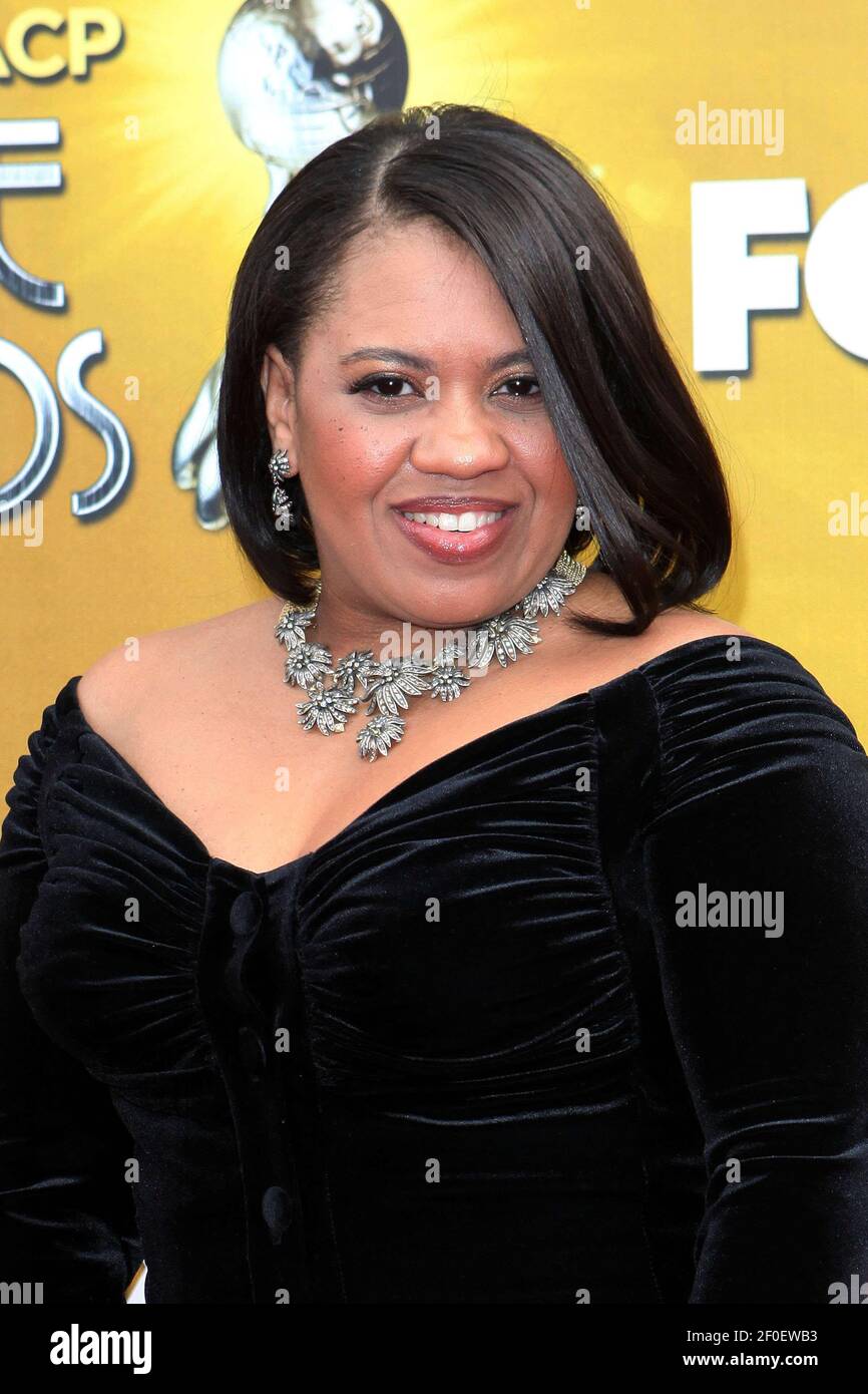 26 February 2010- Los Angeles, California- Chandra Wilson arrives at ...