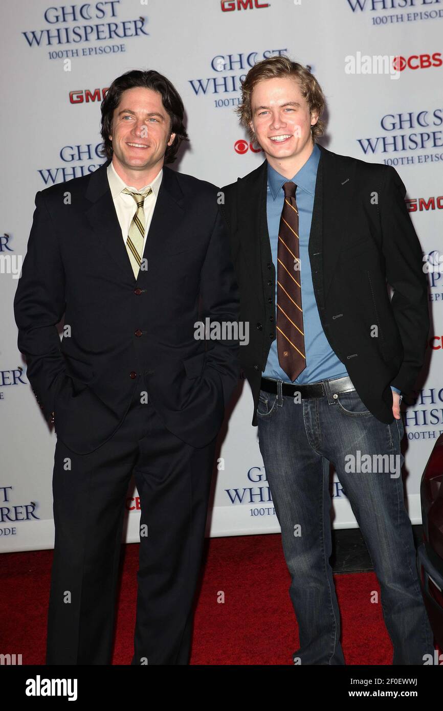 01 March 2010- Hollywood, California- Actors Christoph Sanders and ...