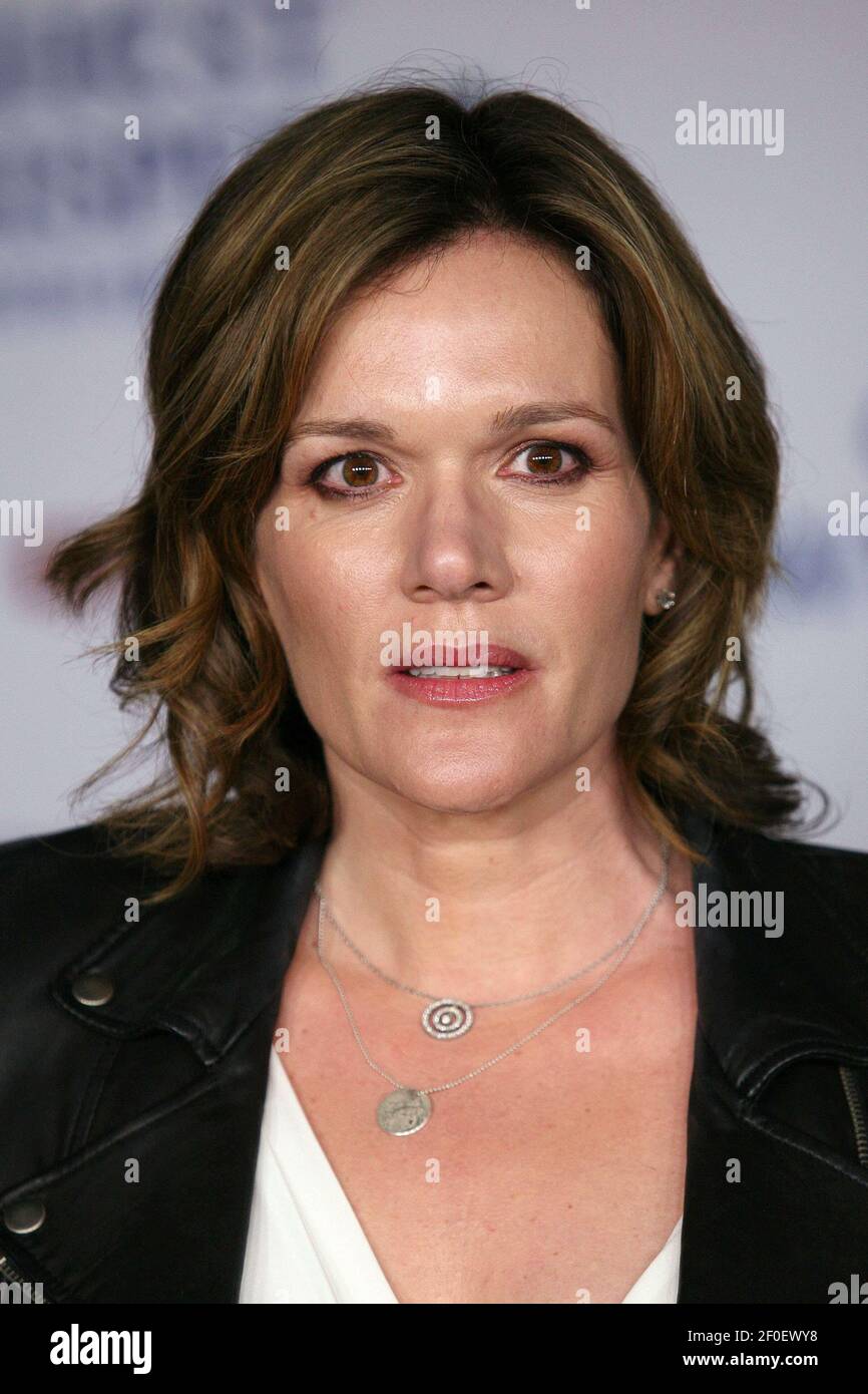 01 March 2010- Hollywood, California- Actress Catherine Dent arrives at ...